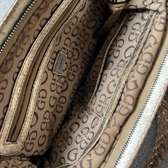 Guess | Bags | Vintage Guess Snake Print Hand Bag With Tassel | Poshmark